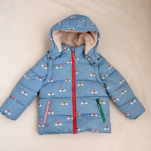 Mini Boden | Jackets & Coats | Mini Boden Hooded Puffer Jacket With ...